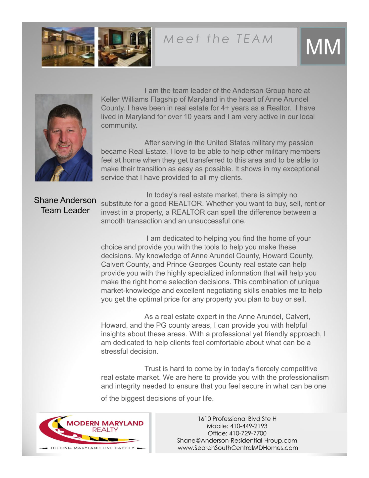 Shane Anderson - The Anderson Group