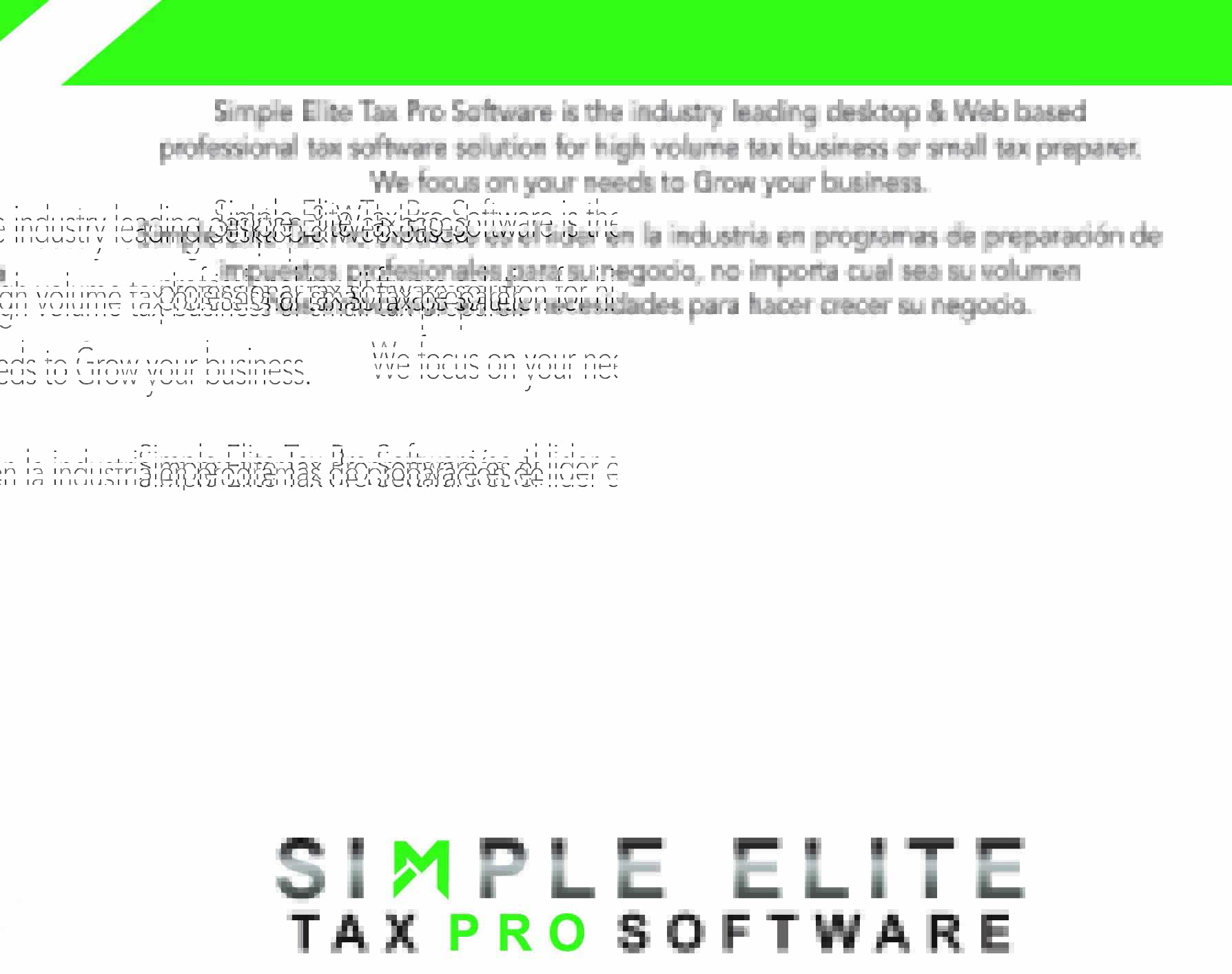 Efrain Santos - Simple Elite Tax Software