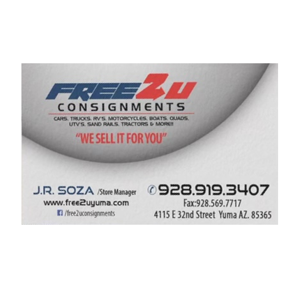 JR Soza - Free 2 U Consignments